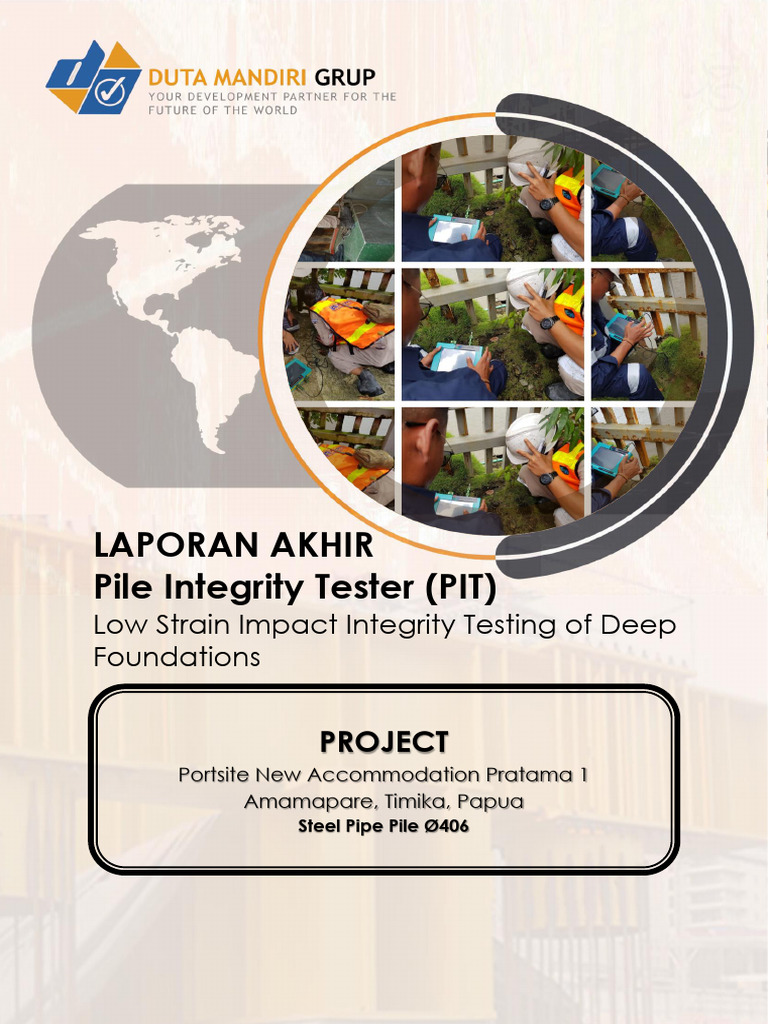 Laporan Pengujian Integritas Tiang | PDF