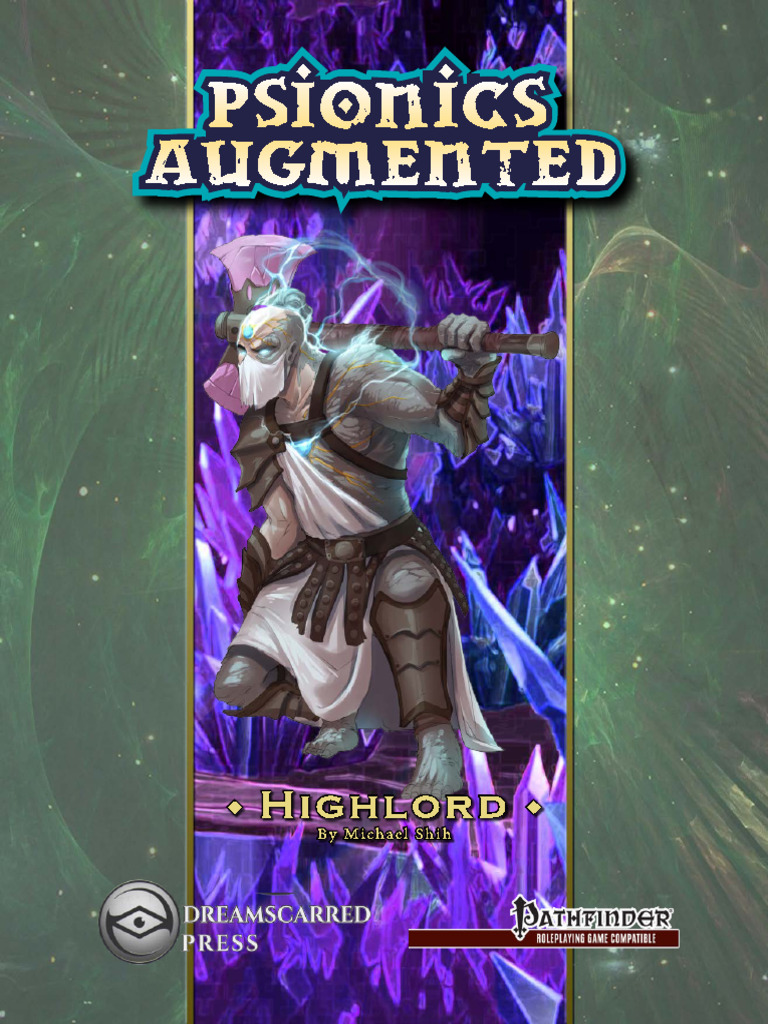 Psionics Augmented - Highlord | PDF | D20 System