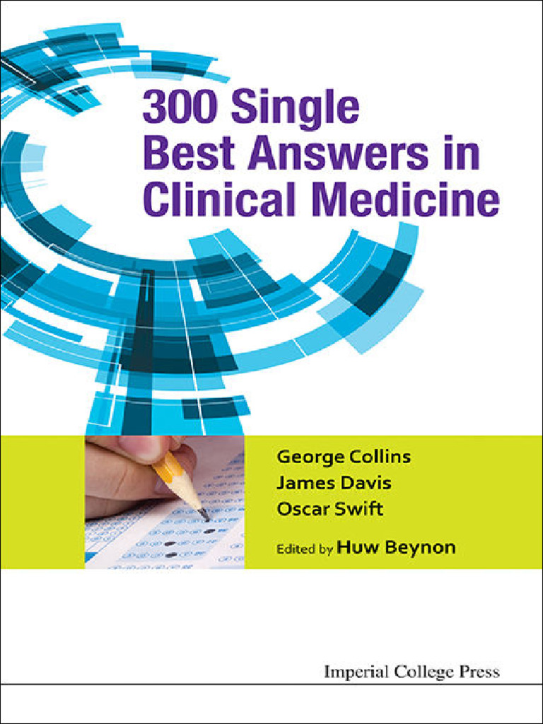 300 Single Best Answers in Clinical Medicine (George Collins (Collins ...