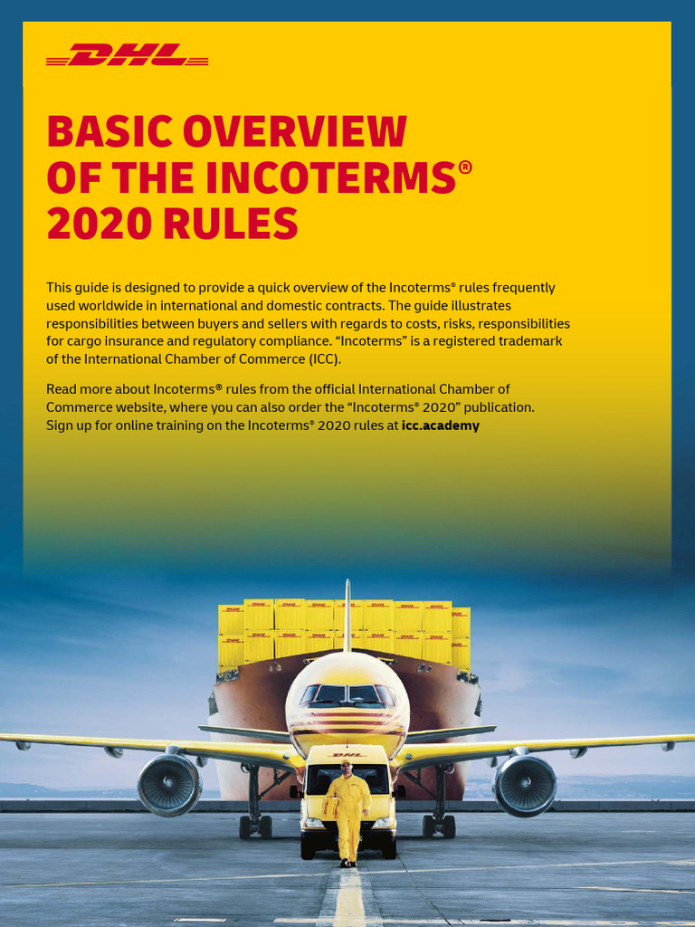 glo-dgf-incoterms-2020-brochure | PDF | International Trade | International Business