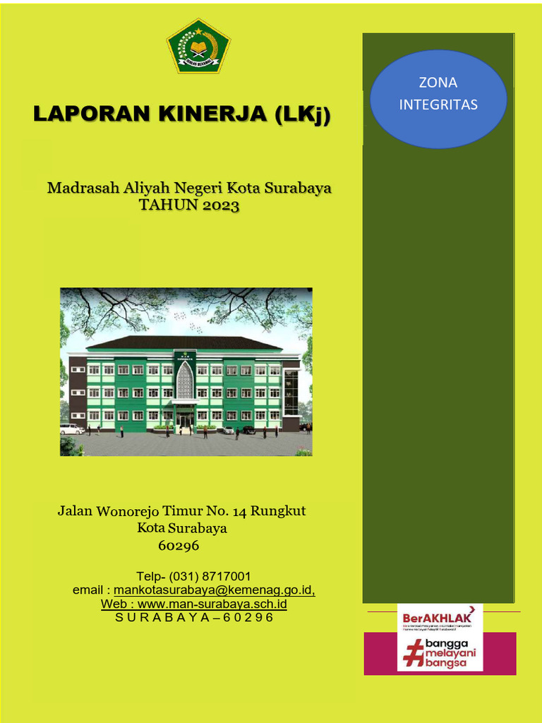 LKJ MAN Kota Surabaya 2023 - Compressed | PDF