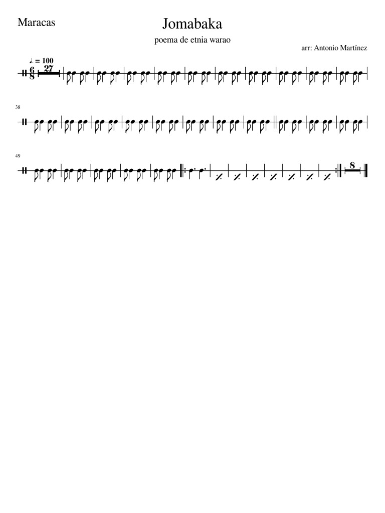 Warao Ethnic Poem by Antonio Martínez | PDF