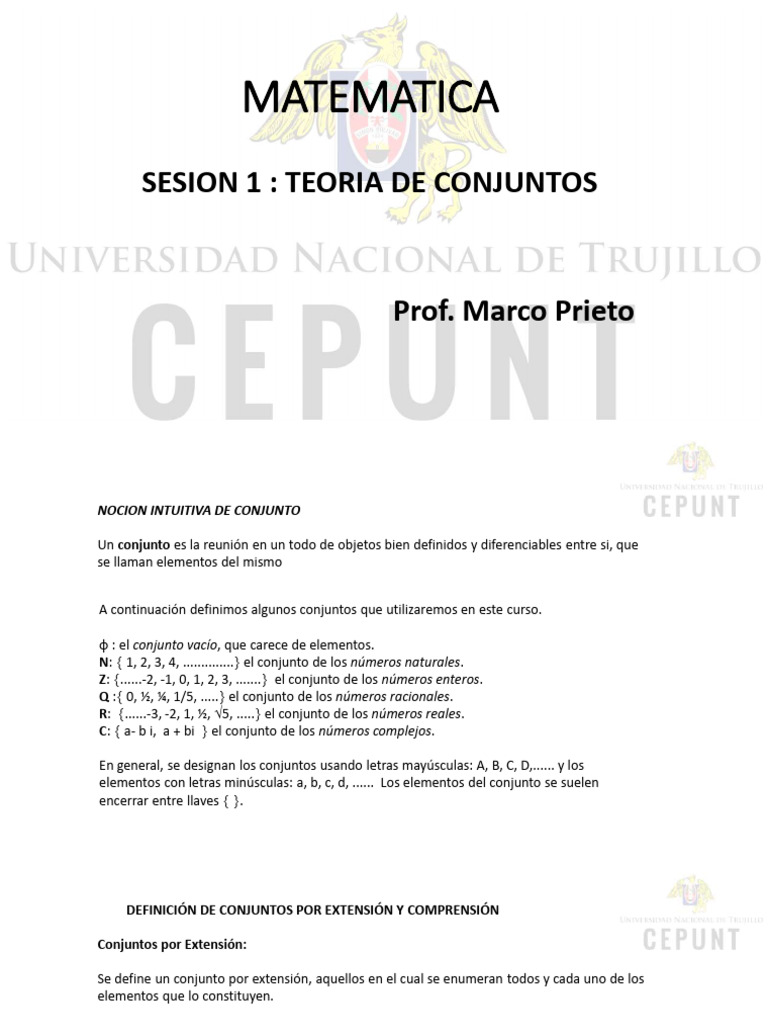 Teoría de Conjuntos en Matemáticas | PDF | Conjunto (Matemáticas ...
