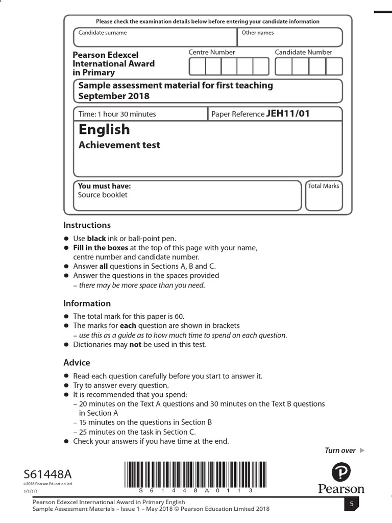 Year 2 English Assessment Paper | PDF | Part Of Speech | Adjective