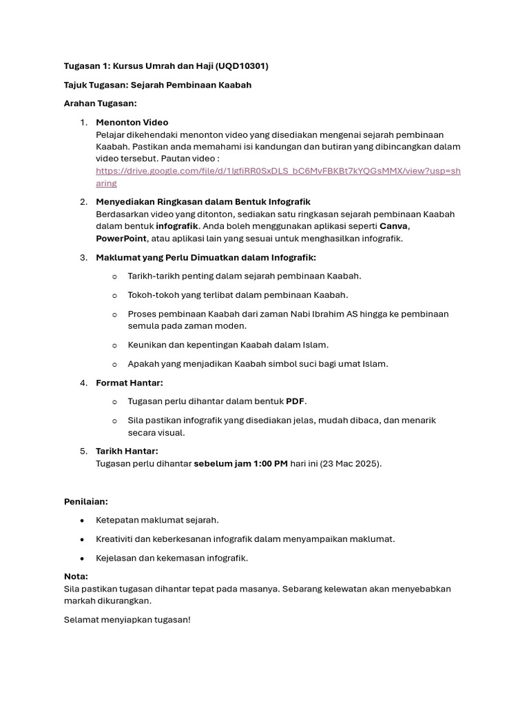 Tugasan 1 | PDF