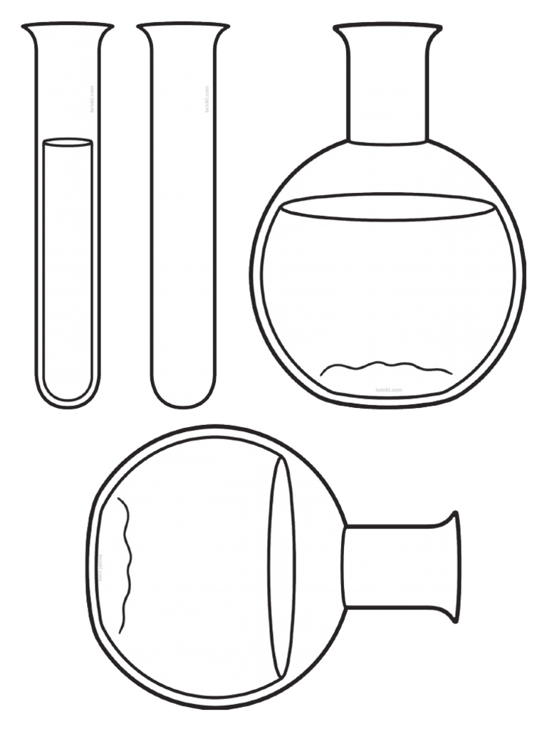 Science Lab Dramatic Play Cutouts | PDF