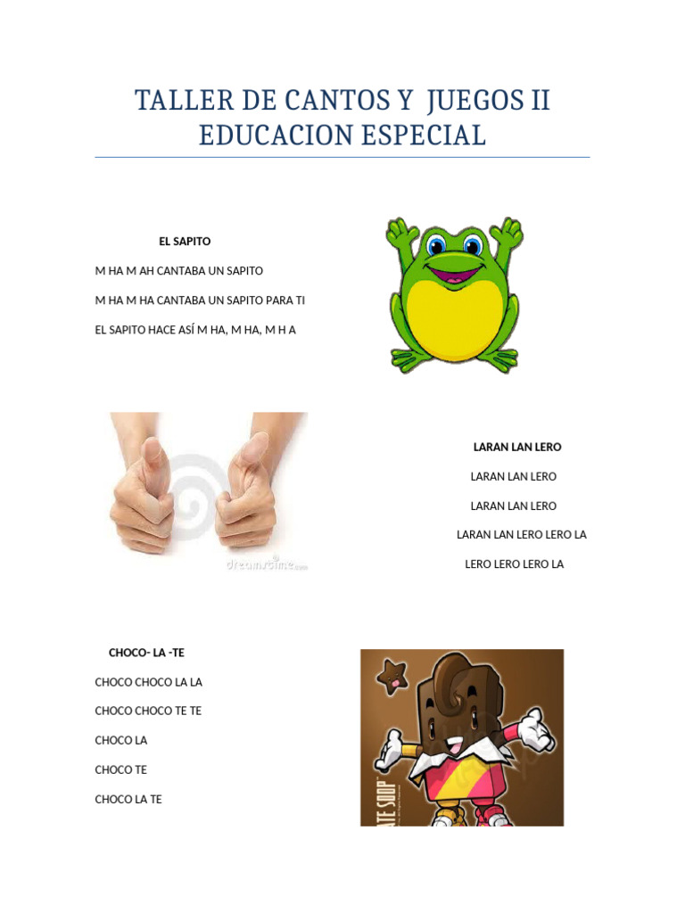 Cantos y Juegos | PDF | Ritmo