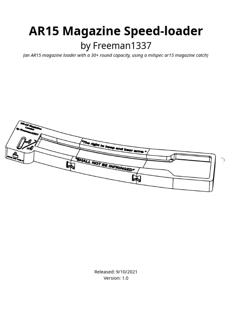 Speedloader Documentation | PDF