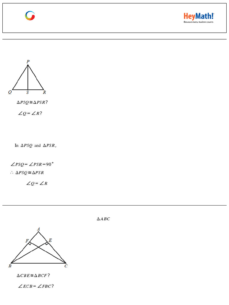 Concruency , Perimeter & Area(sol) | PDF | Rectangle | Area