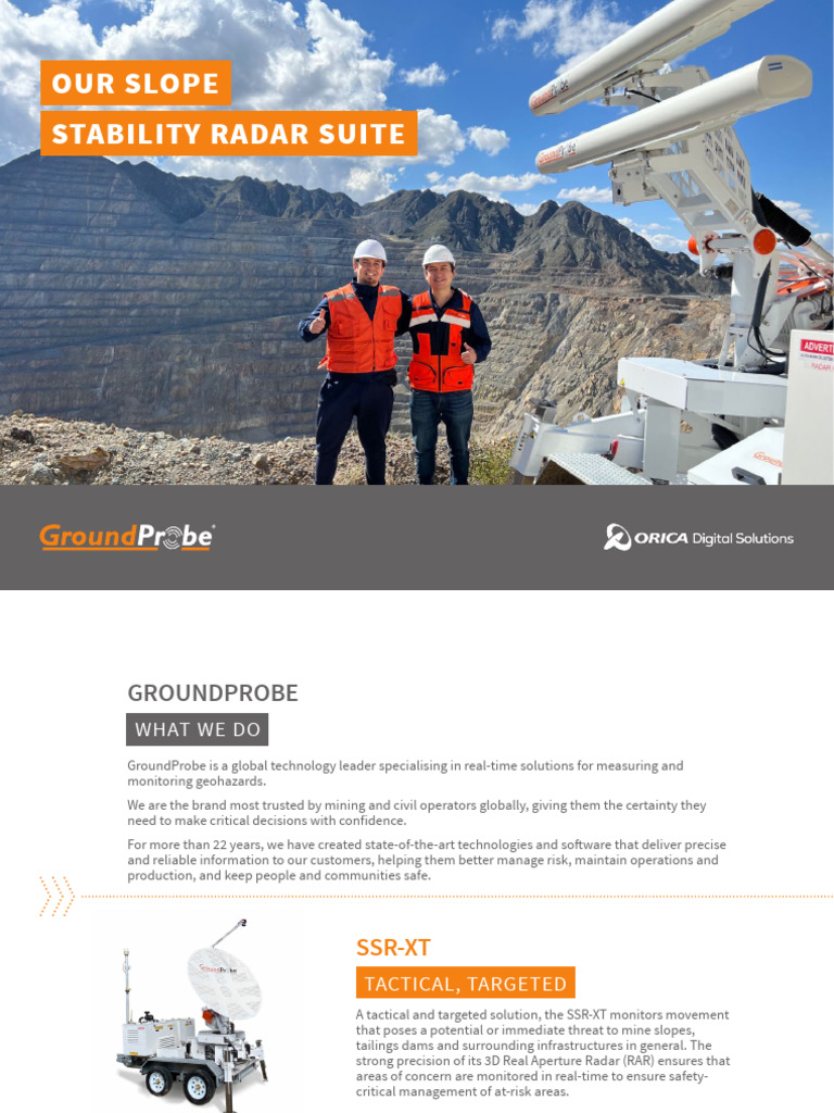 Our Slope Stability Radar Suite English | PDF | Radar | Image Resolution