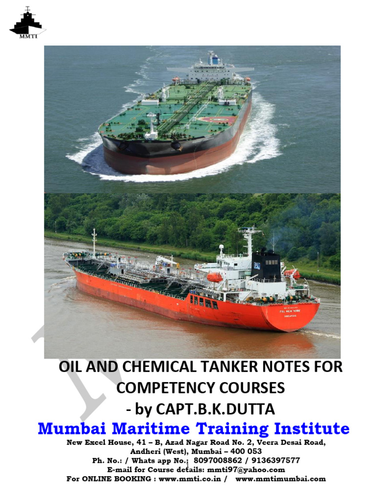 Oil and Chemical Tanker Operations Guide | PDF | Oil Tanker | Pump