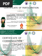 GSP Certificate Template | PDF