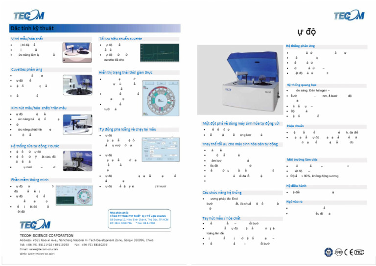 Catalog Tieng Viet TC 220 | PDF