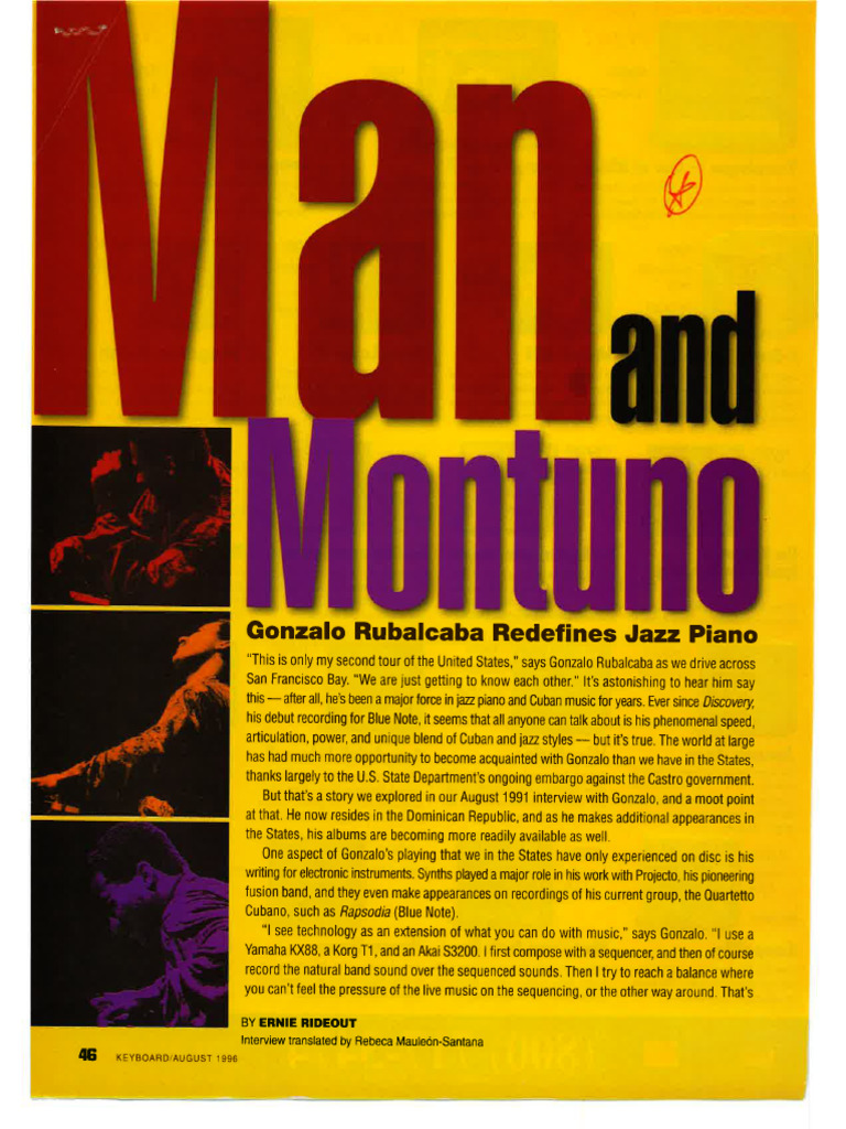 +gonzalo Rubalcaba Master Class | PDF