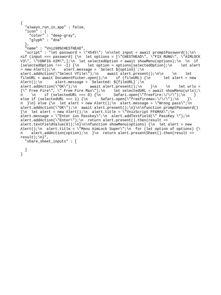 Vniz98%CHESTHEAD.scriptable | PDF