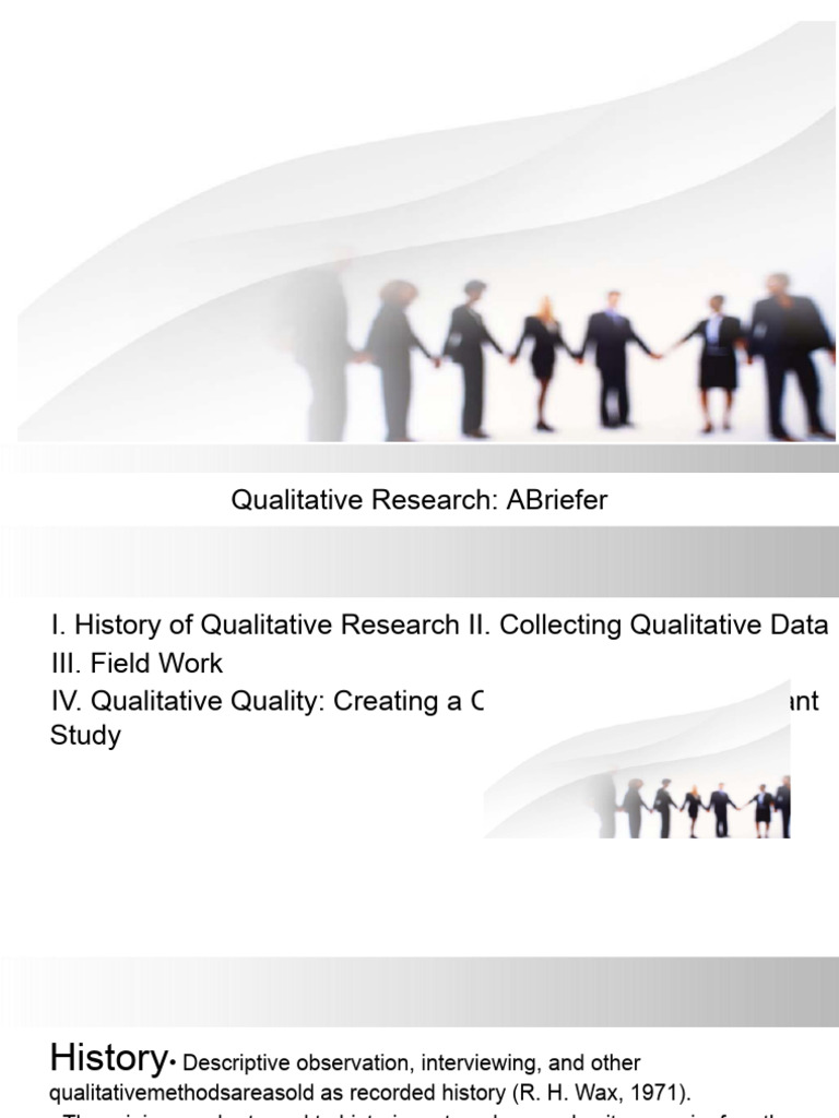 Understanding Qualitative Research Methods | PDF | Qualitative Research ...