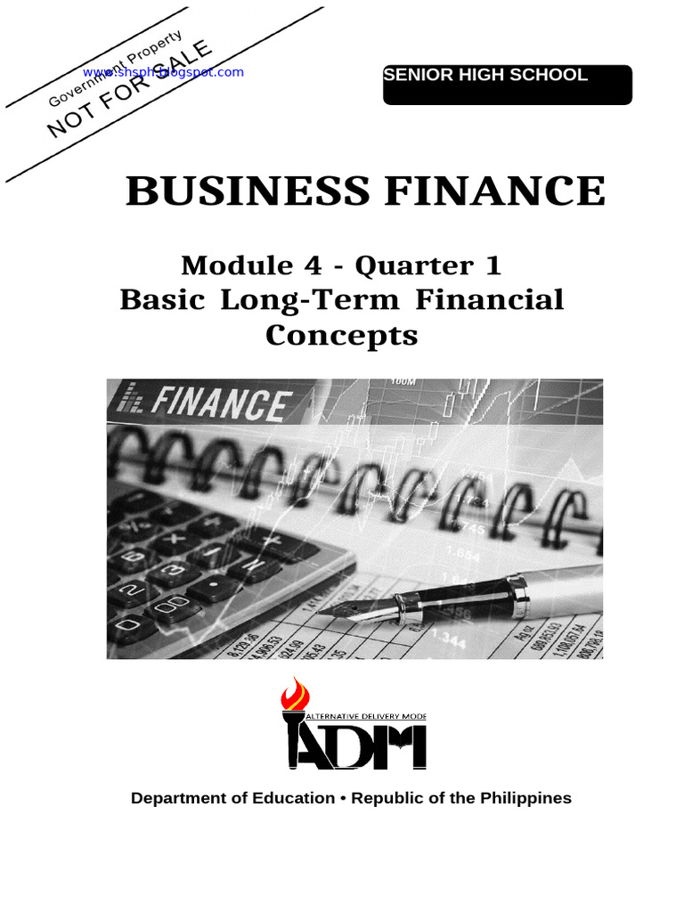 Business Finance Module 4 | PDF | Present Value | Interest