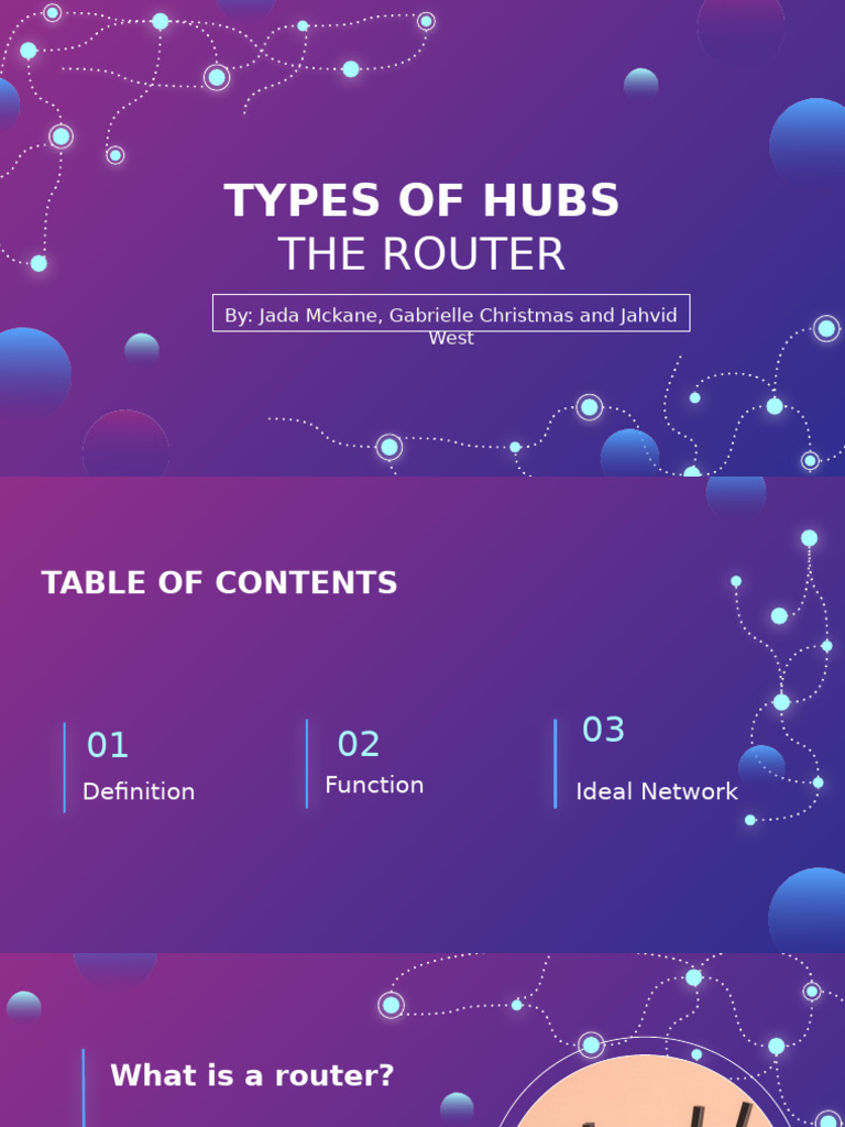 Types of Hubs-Router | PDF | Computer Network | Router (Computing)