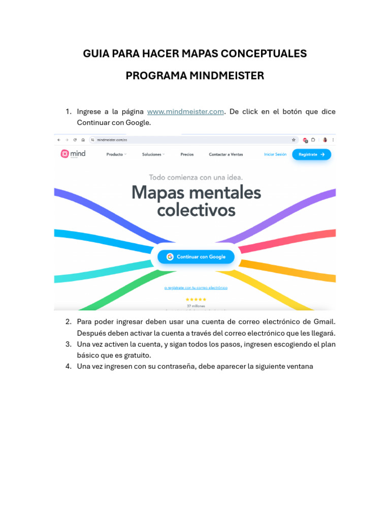 Guia para Hacer Mapas Conceptuales | PDF