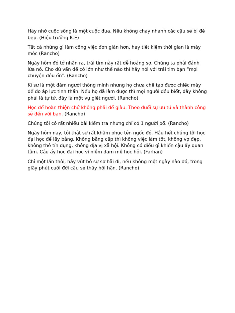 Three Idiots | PDF
