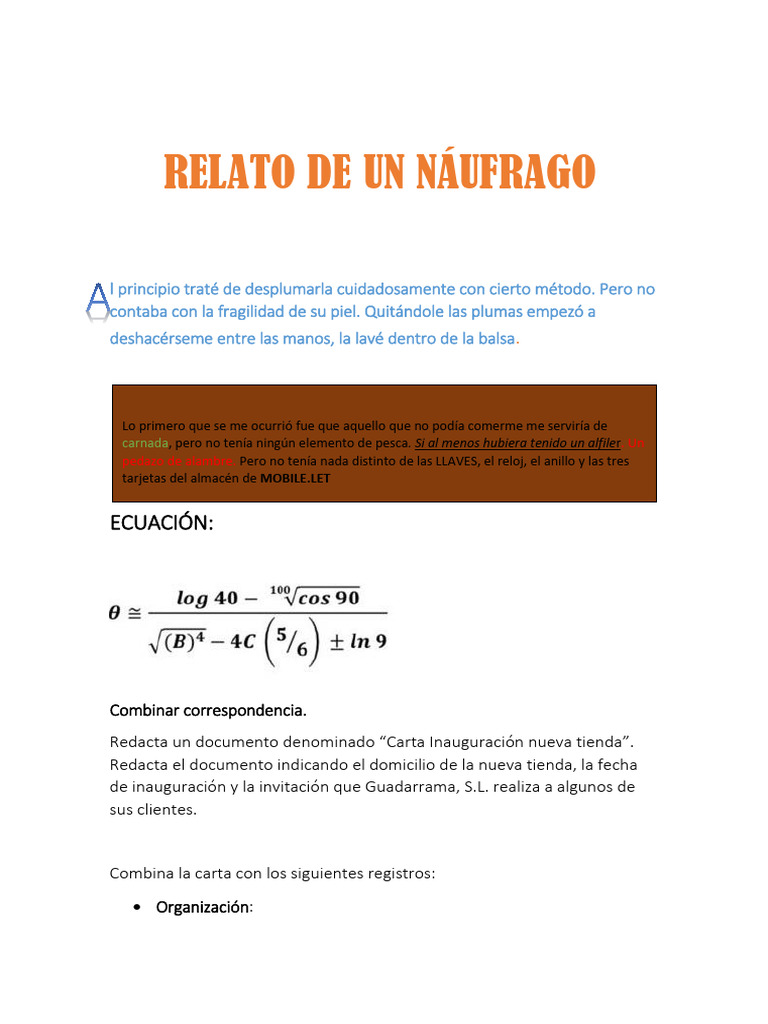 Documento Isma | PDF