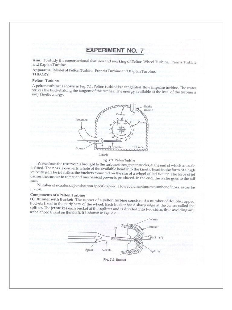 EXP-7 BME Turbines | PDF