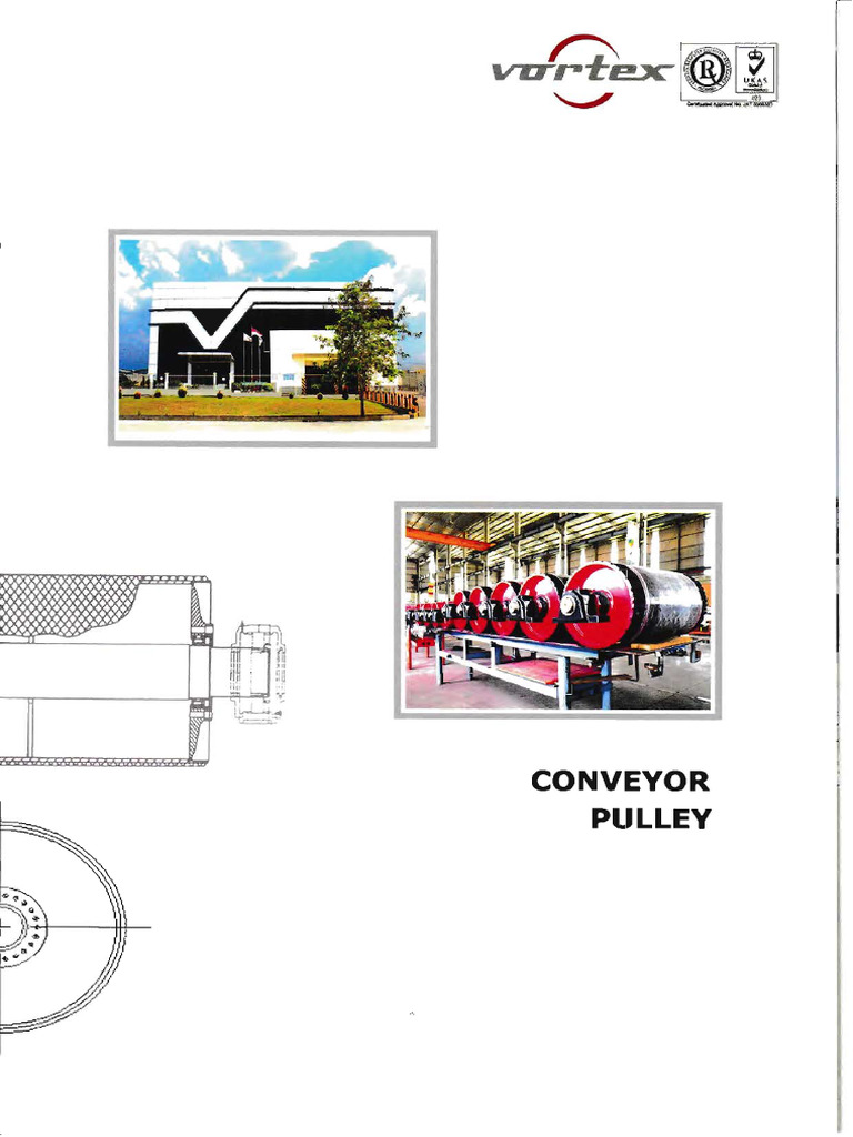 Vortex Conveyor Pulley Overview | PDF | Manufactured Goods