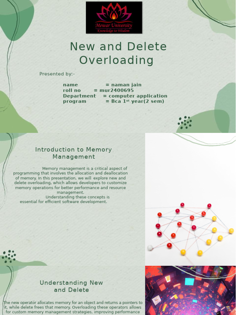 New and Delete Overloading | PDF