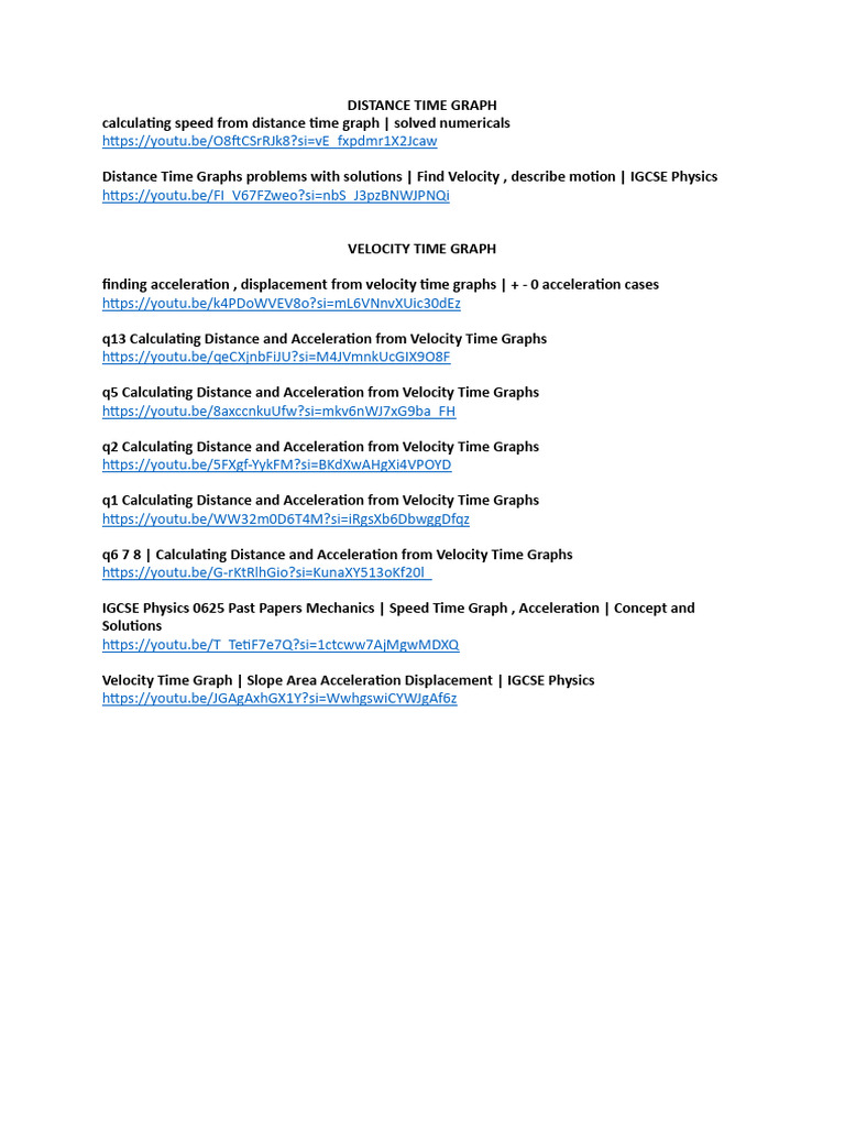 Calculating Distance from Velocity Graphs | PDF