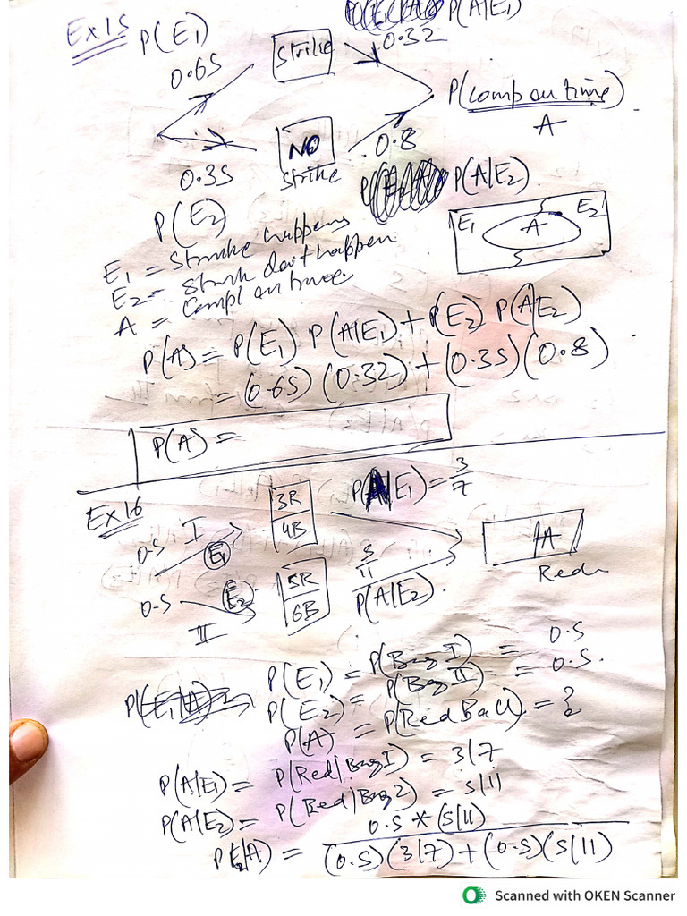 Probability Class 12 Notes | PDF