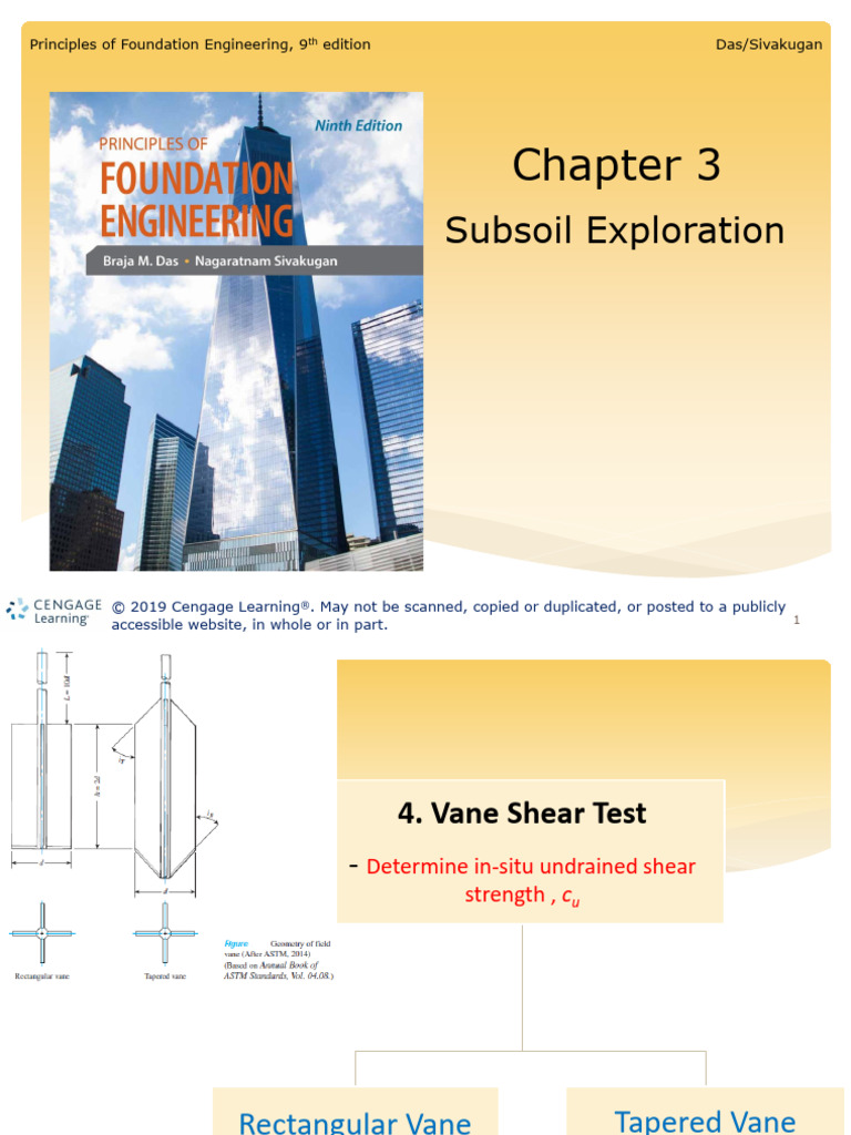 Part 4 Chapter03 - Subsurface Exploration 2025 | PDF | Soil Mechanics | Applied And ...
