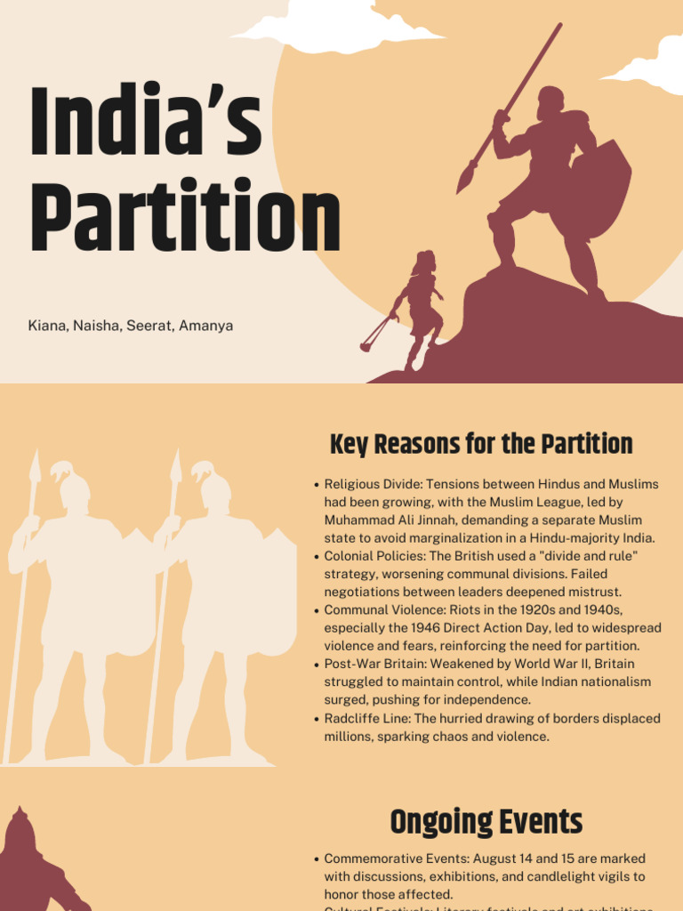 India-Pakistan Partition: Causes & Impact | PDF