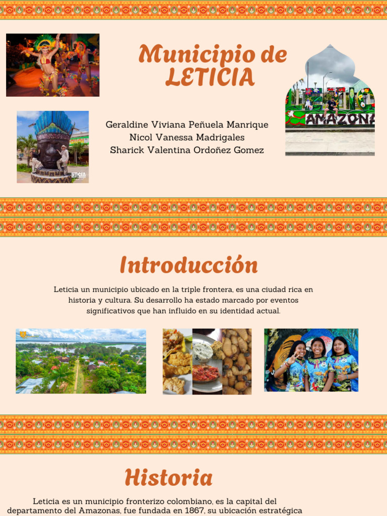 Leticia: Cultura y Biodiversidad Amazónica | PDF