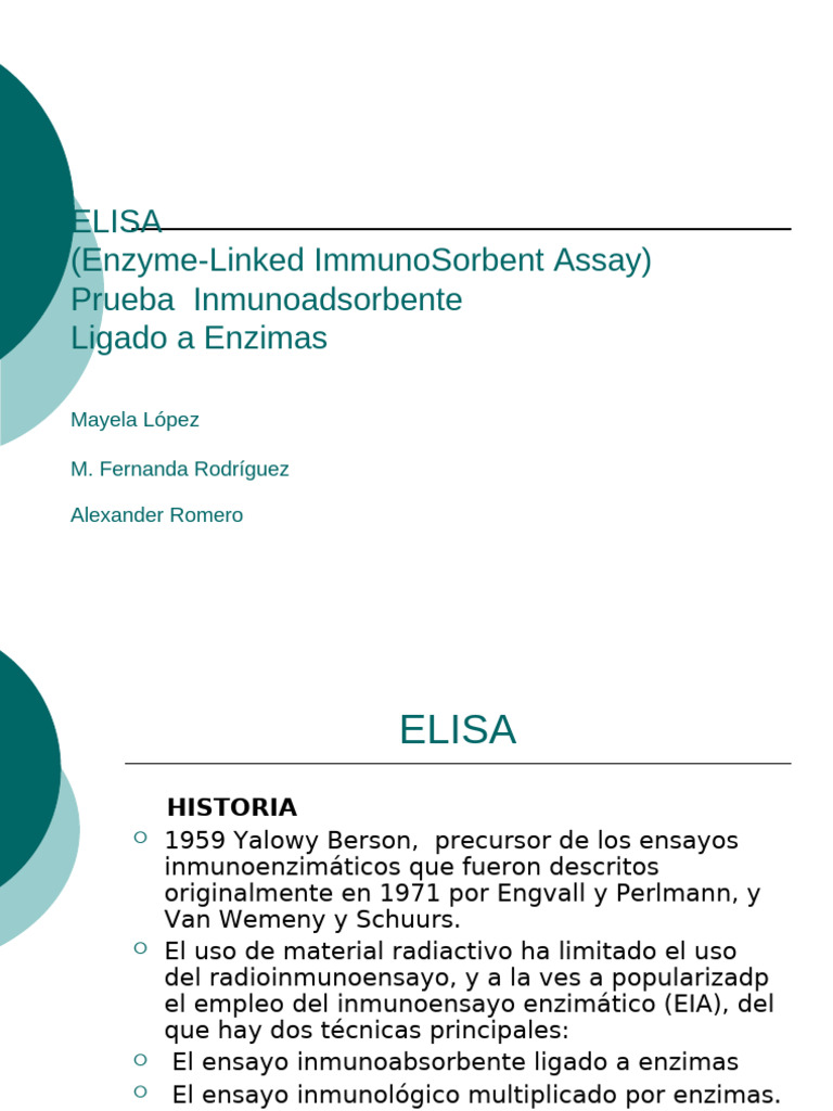 Guía Completa sobre ELISA y su Aplicación | PDF | Elisa | Inmunología