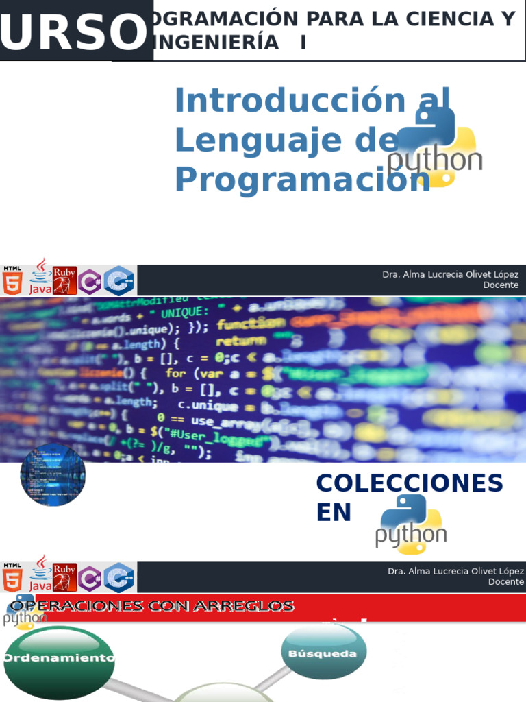 Python OperacionesWListas02 | PDF | Programación de computadoras | Ingeniería de software