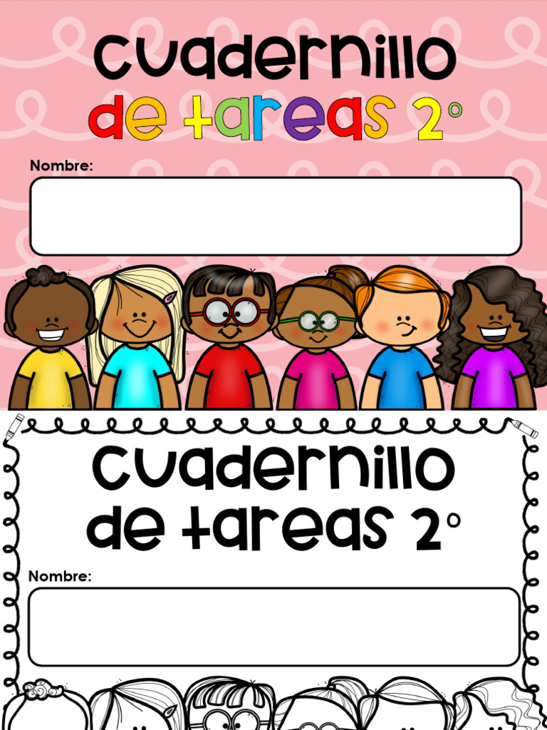 Cuadernillo de Tareas 2do | PDF | Rojo | Tecnicas artisticas