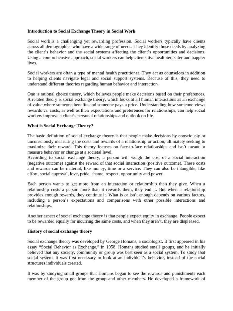 Basic Social Work Theory - Set Three | PDF | Rationality | Motivation