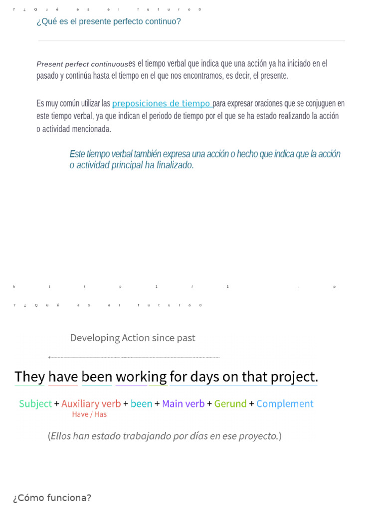 ¿Qué Es El Futuro Perfecto Continuo - Nivel B1 - GCFGlobal Idiomas ...