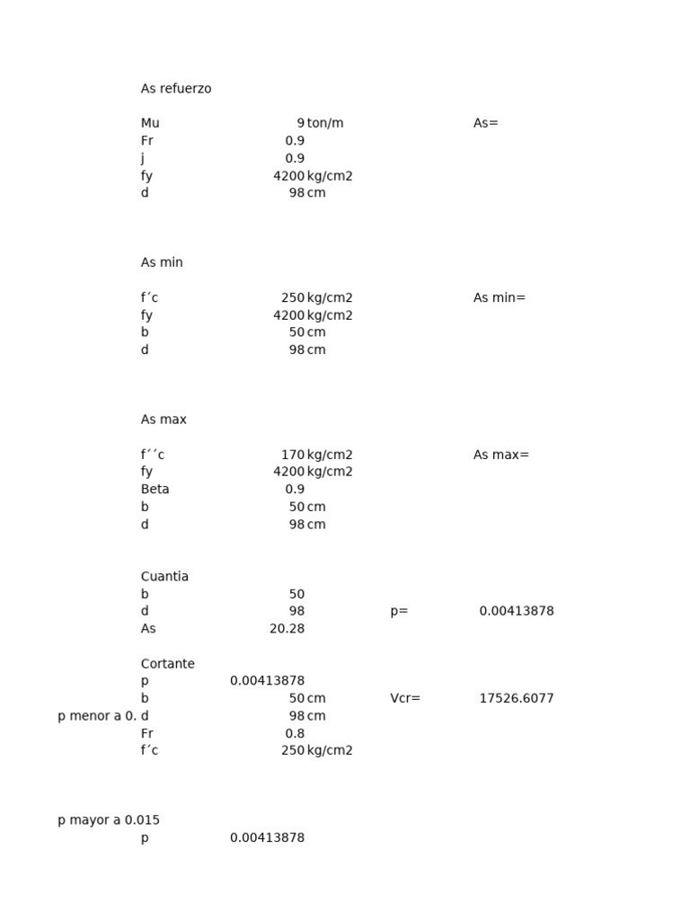 Diseño Trabes | PDF