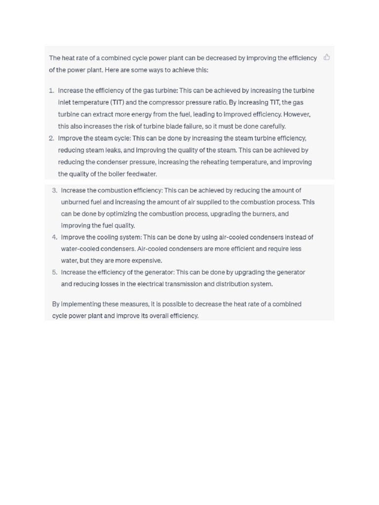 CCPP Efficiency | PDF