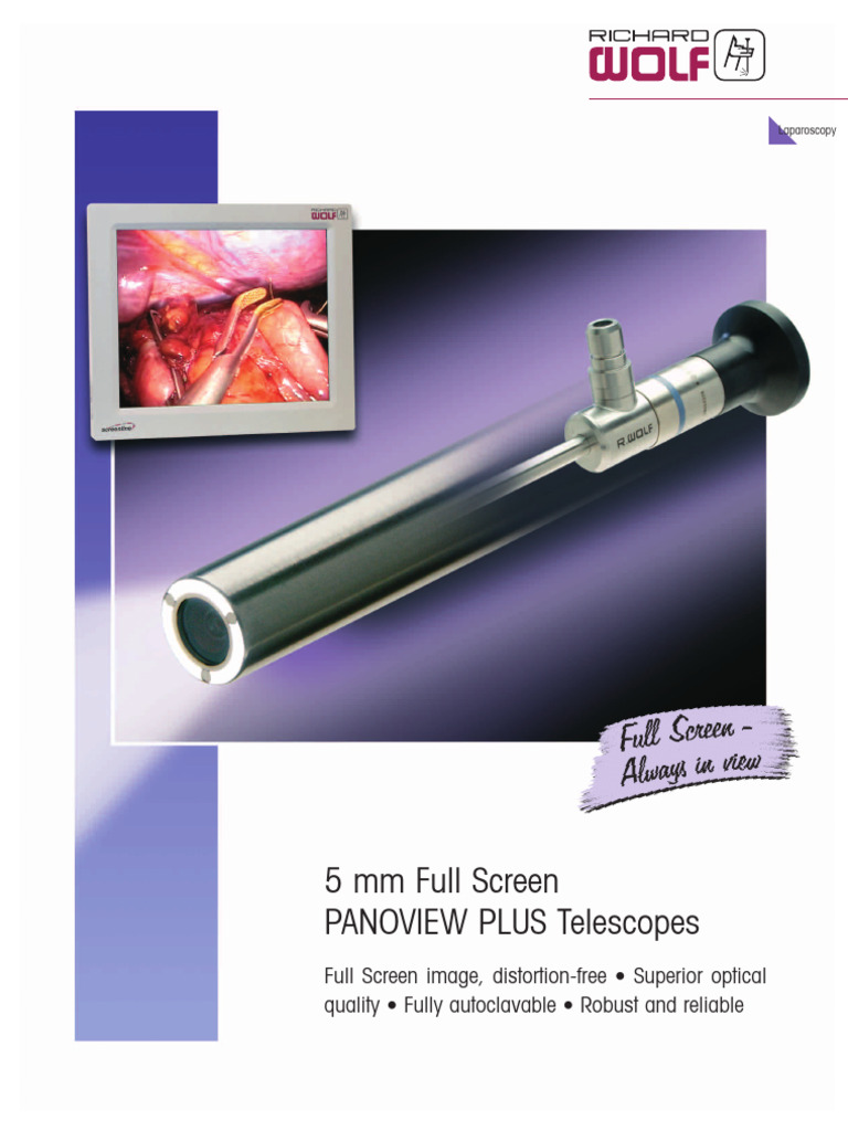 1-Richard Wolf - Panoview Plus Telescopes | PDF | Optical Devices | Light