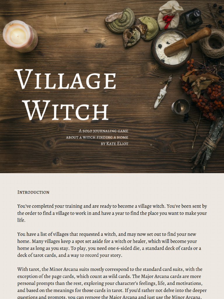 Village Witch | PDF