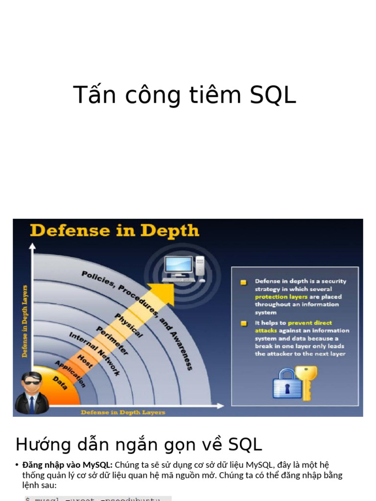Bài 6 - DB Security - SQL - Injection | PDF