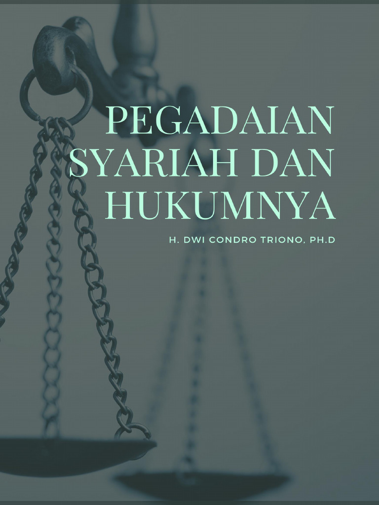 Ebook Pegadaian Syariah Dan Hukumnya | PDF