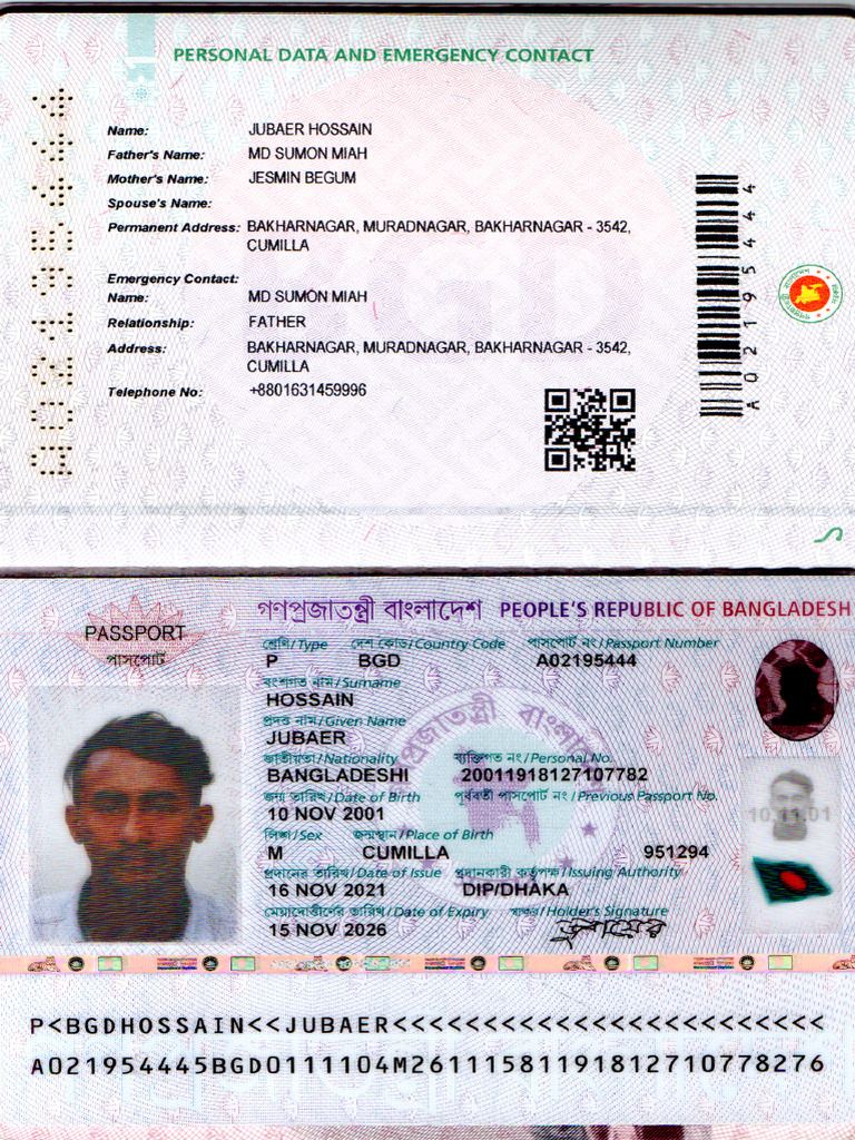 My passport | PDF