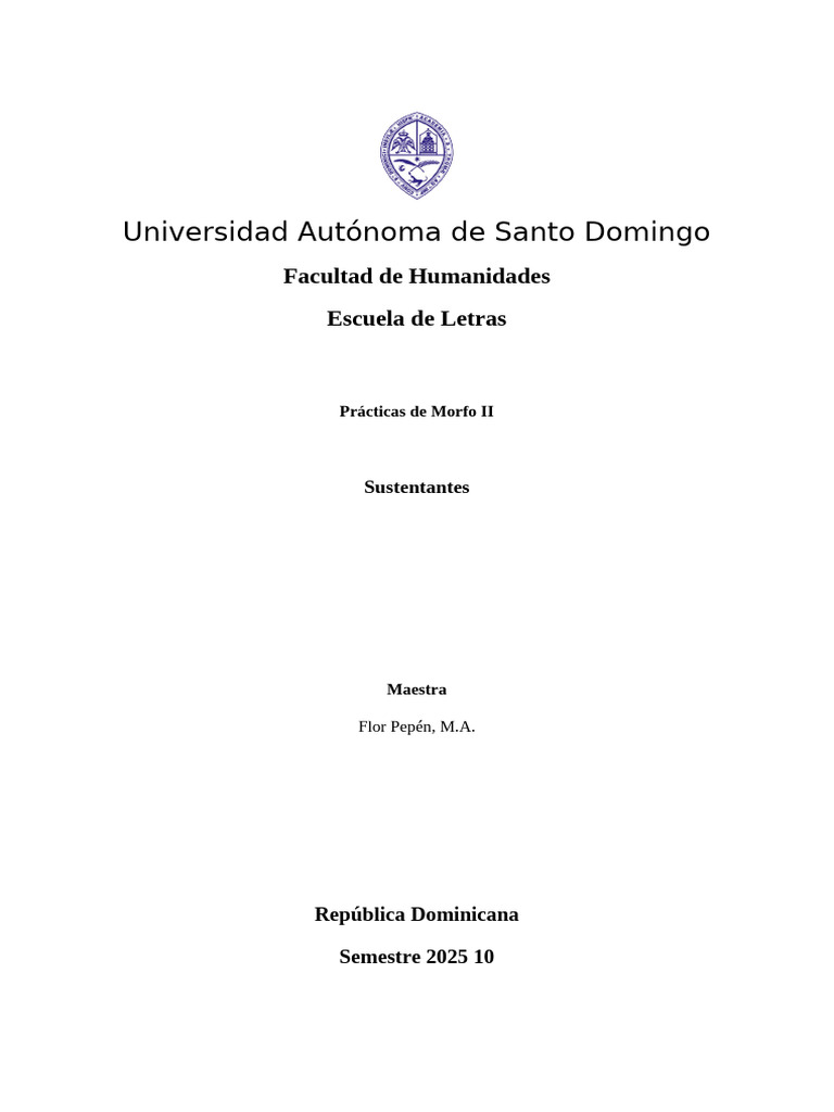 Todas Las Prácticas de Morfo II | PDF