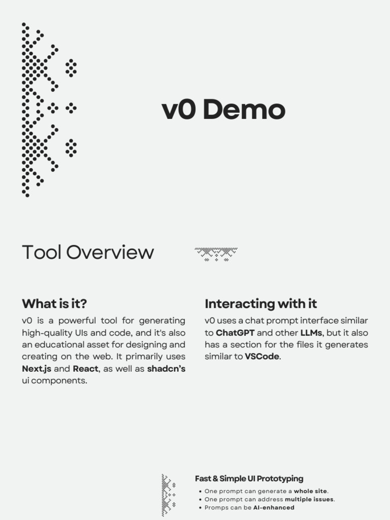v0 Demo | PDF