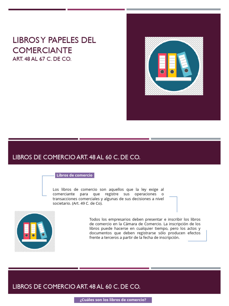 Libros de Comercio: Requisitos y Normativa | PDF | Contabilidad