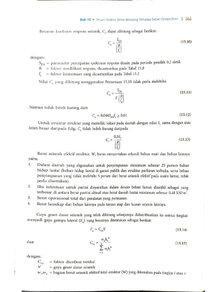 Perancangan Struktur Beton Bertulang Agus Setiawan - Compress 377 | PDF