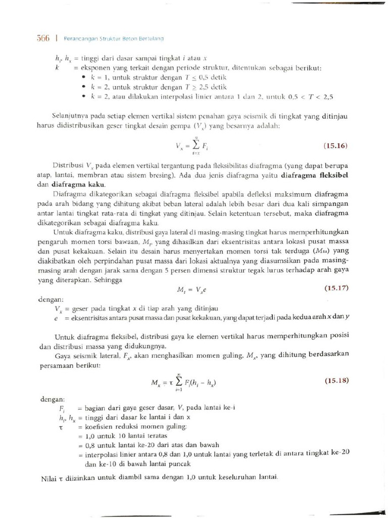Perancangan Struktur Beton Bertulang Agus Setiawan - Compress 378 | PDF